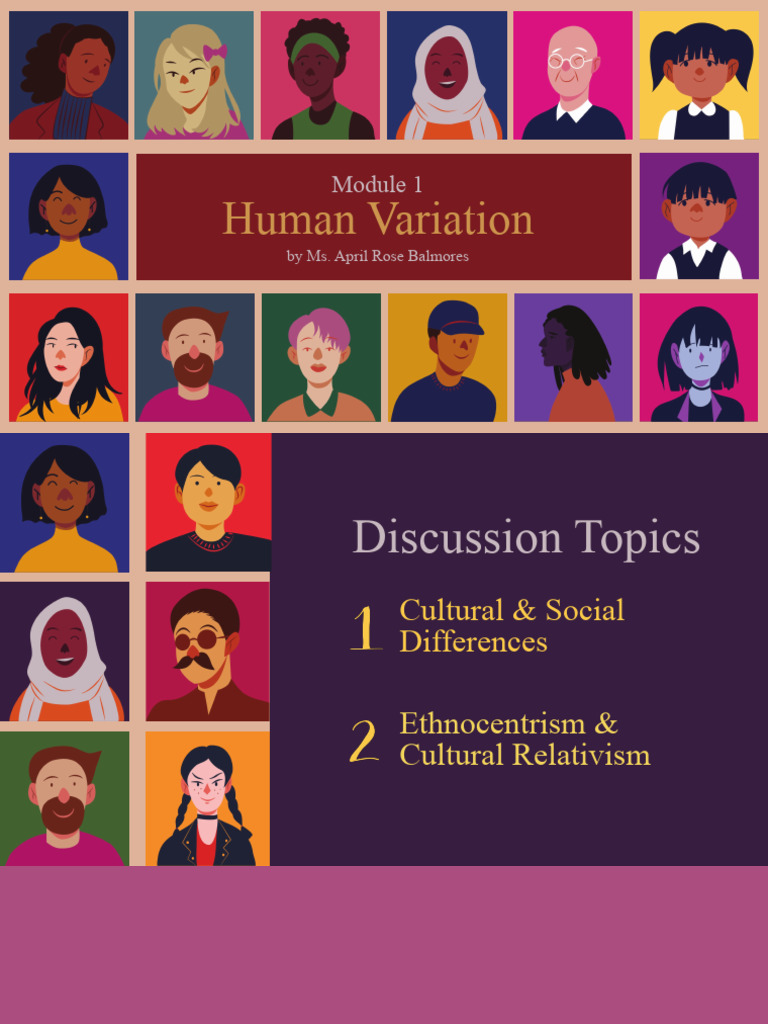 m1 Human Variation | PDF | Gender | Gender Studies
