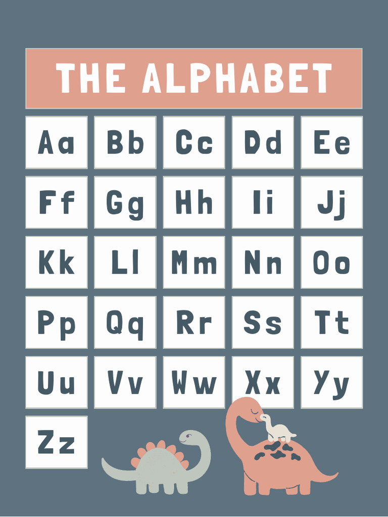 Alphabet Poster in Blue Orange Simple Style_20250717_100308_0000 | PDF
