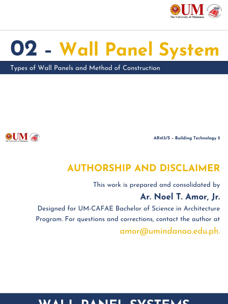 Types and Benefits of Wall Panel Systems | PDF | Framing (Construction ...