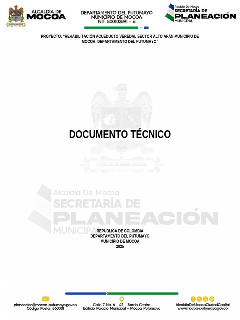 Documento Tecnico | PDF | Agua | Río