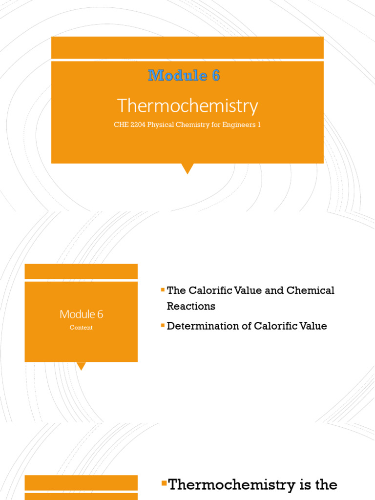 Understanding Thermochemistry Basics | PDF | Heat | Chemical Kinetics