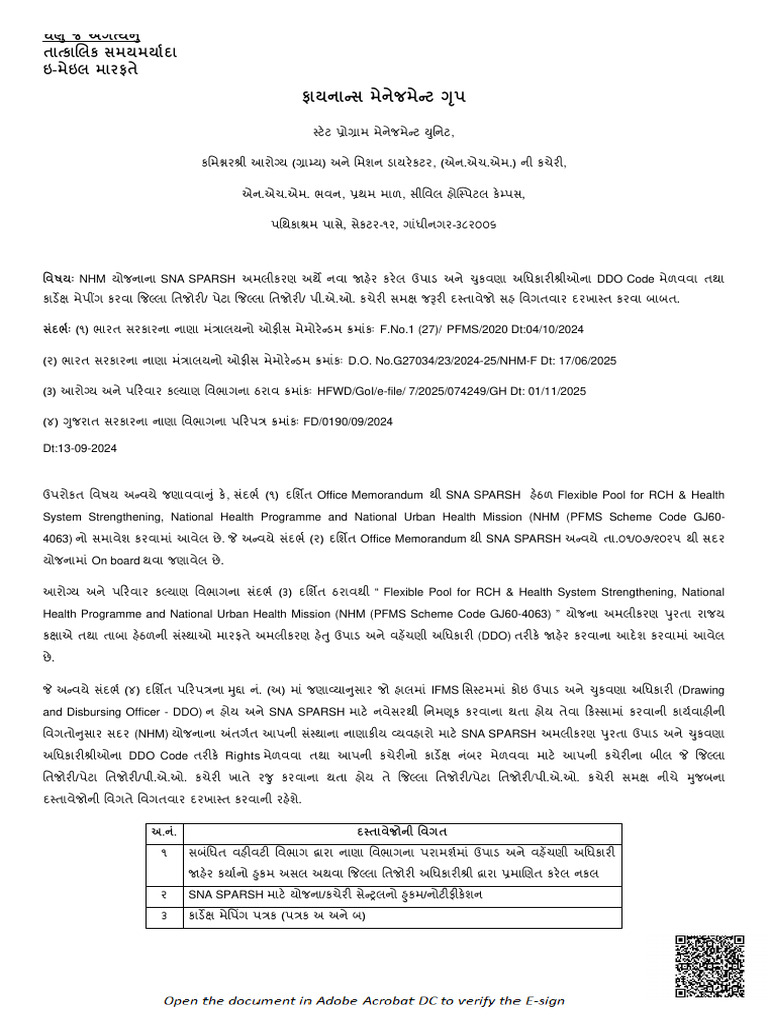 FMG NHM DDO Mapping Letter 3-11-25 | PDF