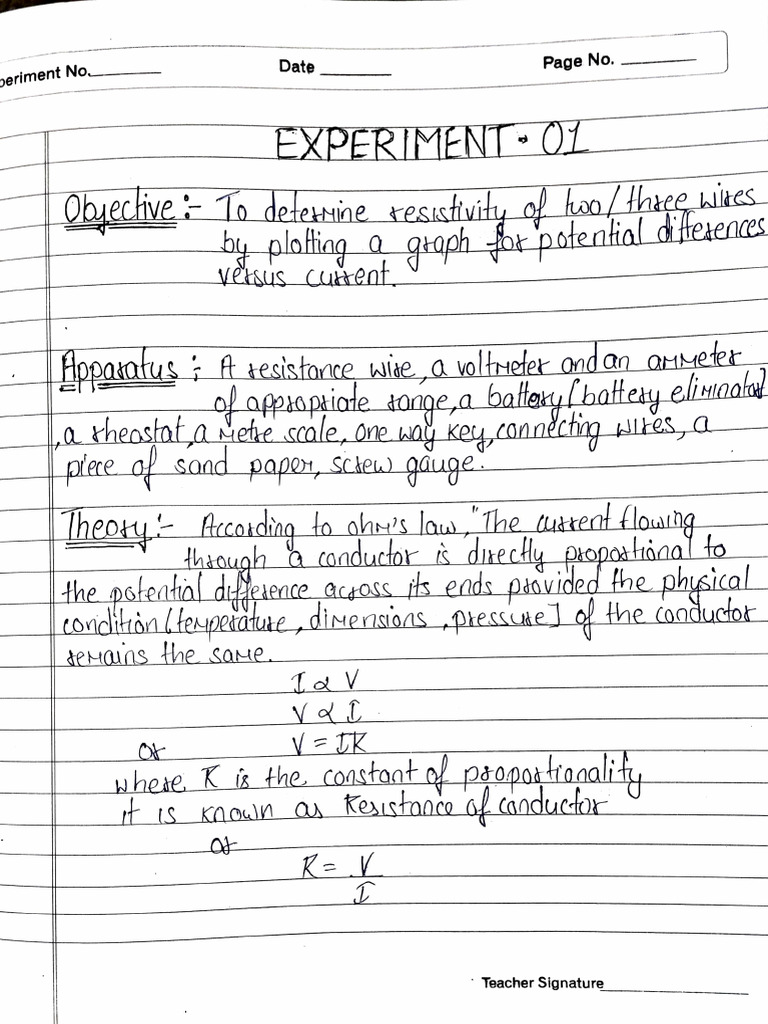 Sec-A (Experiments) | PDF