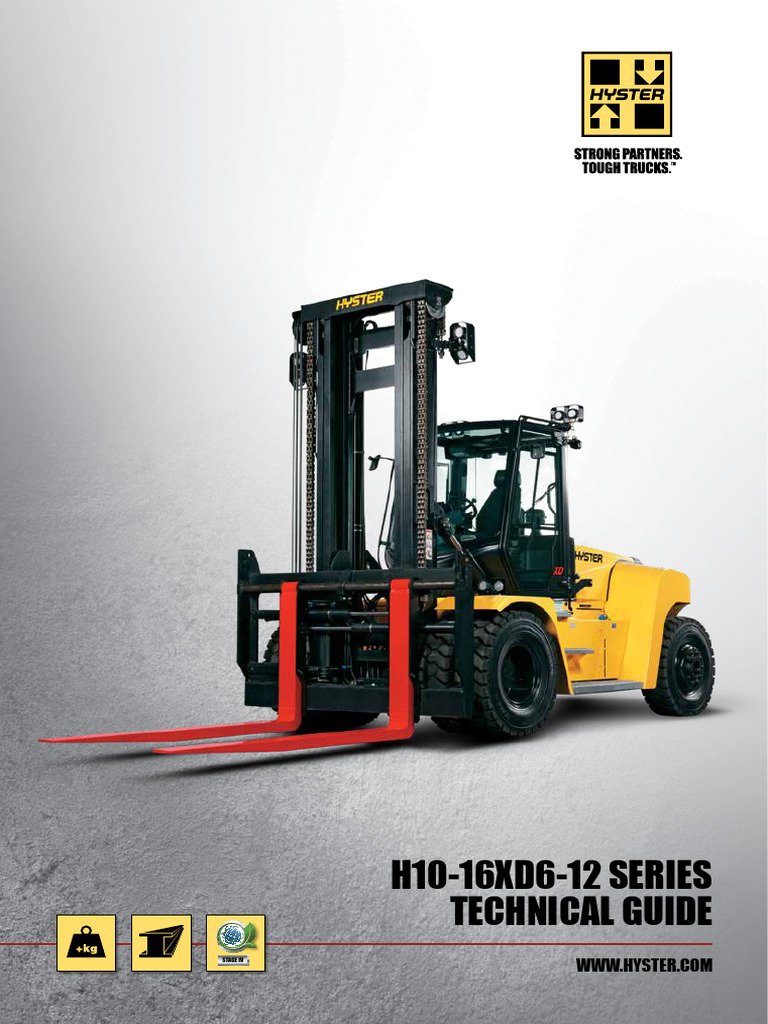 Hyster 16 Ton Forklift Specifications | PDF