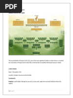 Overview of Panipat Battles | PDF