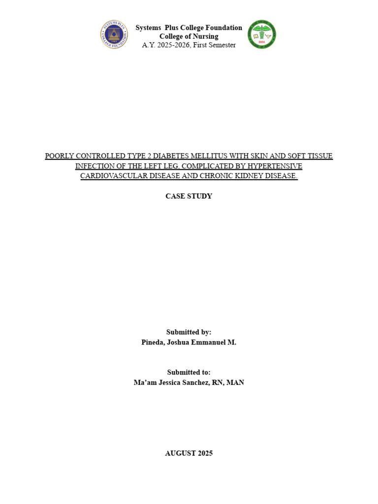 Medicine Ward Case Study | PDF | Heart | Hypertension