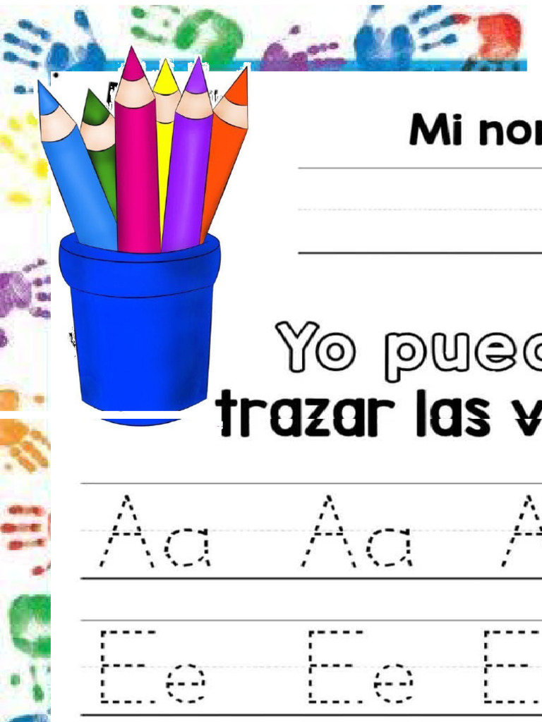 Vocales Trazos | PDF