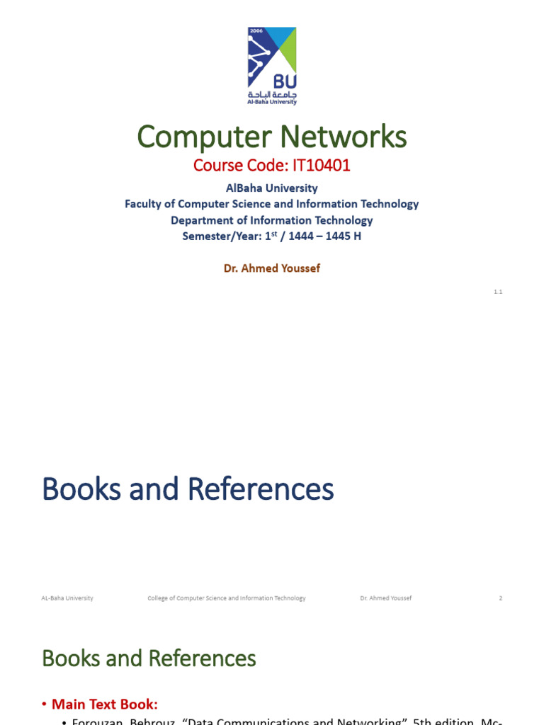 Unit 01 - Introduction To Computer Networks 6 | PDF | Duplex (Telecommunications) | Network Topology