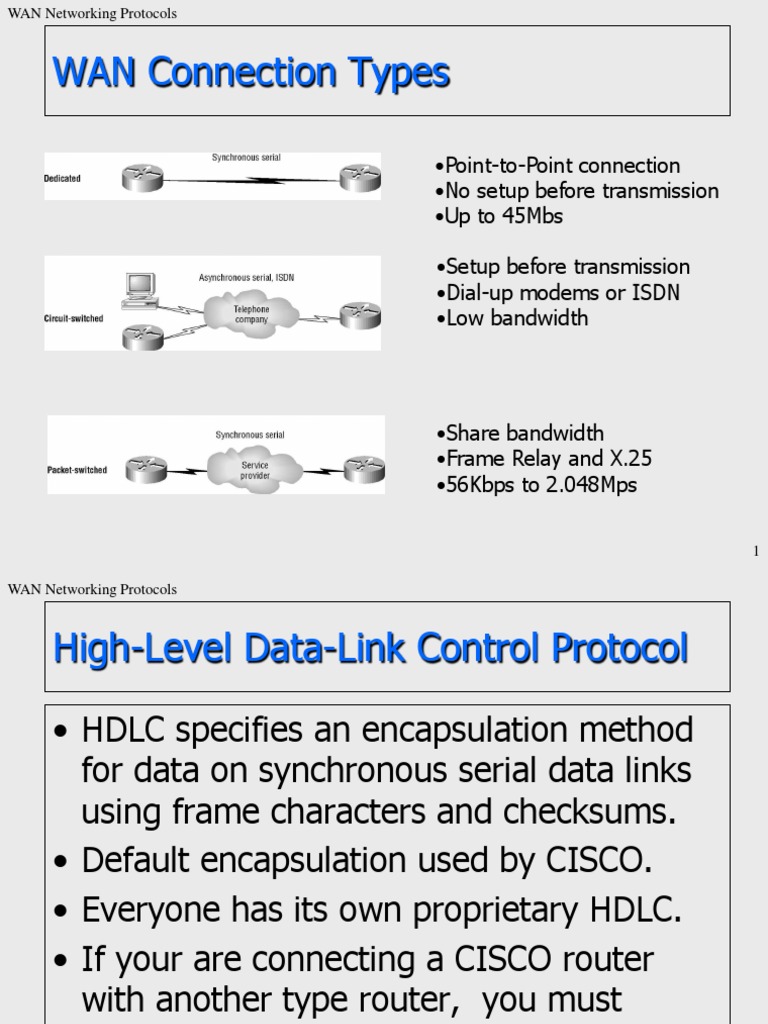 WAN Connection Types | PDF