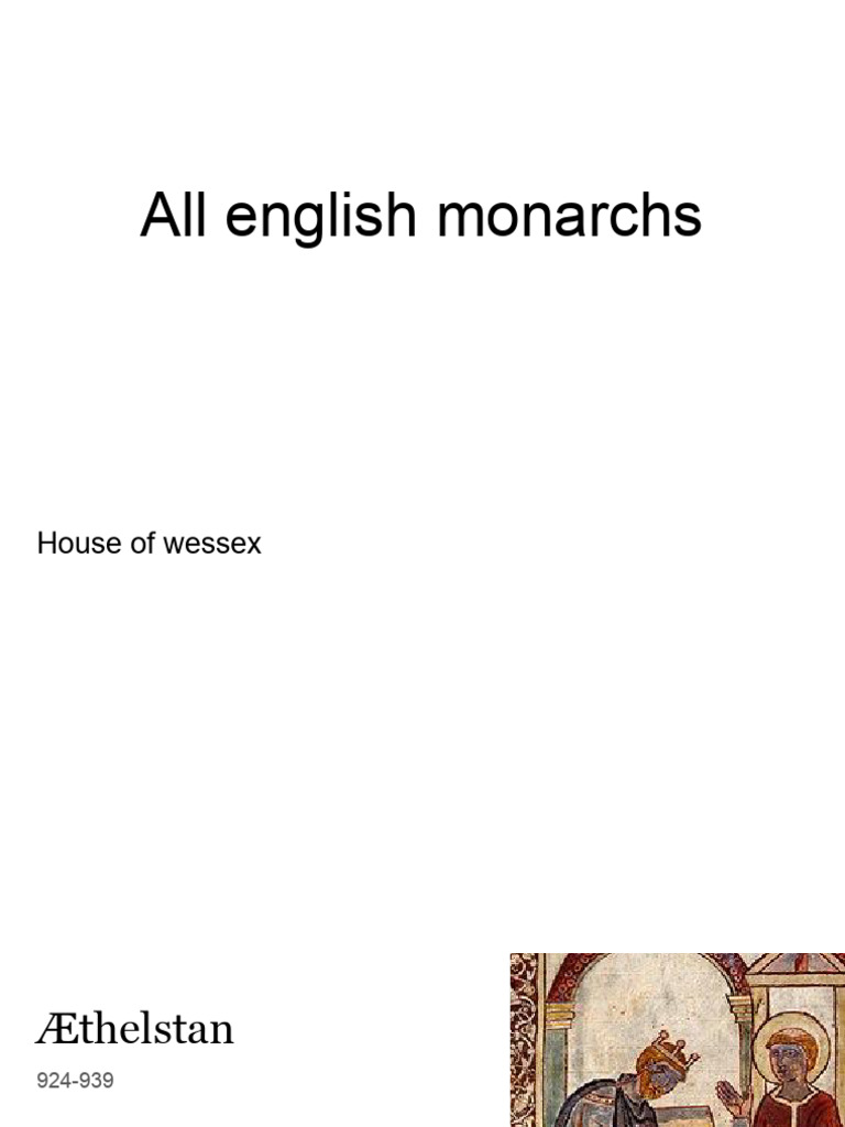 All English Monarchs | PDF