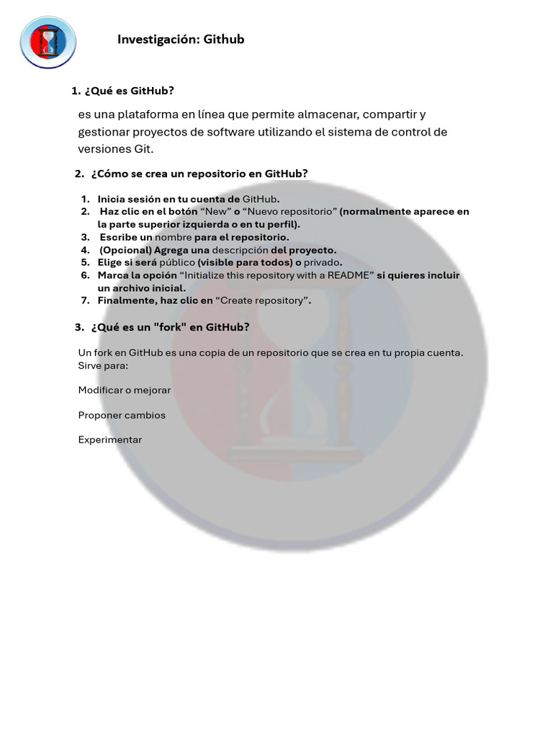 Investigación - Github | PDF | Informática | Desarrollo de software