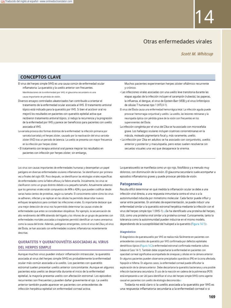 UVEITIS - 5ta (1) - 181-184 | PDF | Virus | Infección