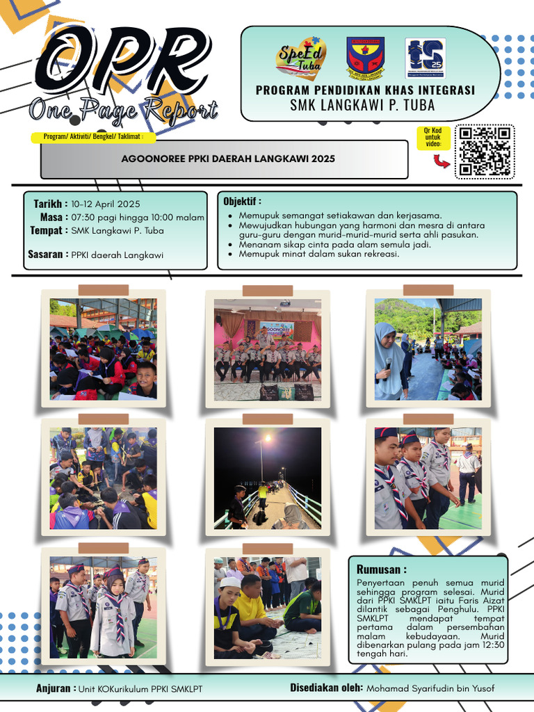 Opr Agonooree Ppki Langkawi 2025 | PDF