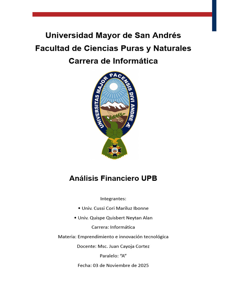 Análisis Financiero UPB - Univ Cussi Cori Mariluz Ibonne - Univ | PDF ...