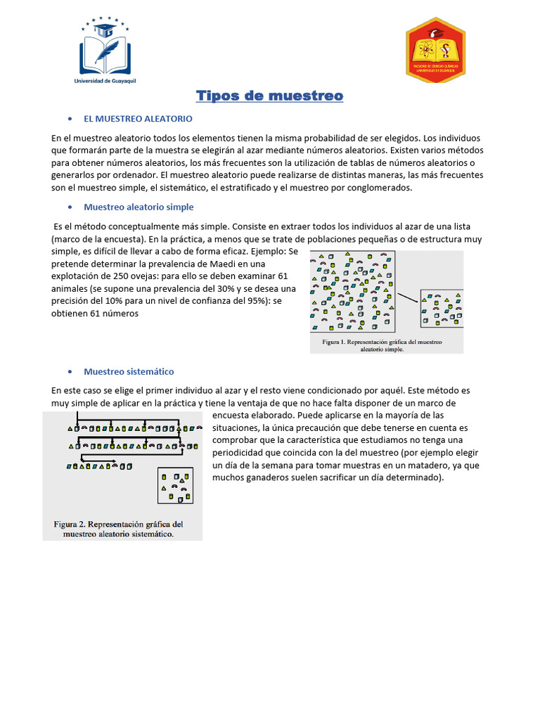 Tipos de Muestreo en Investigación Científica | PDF | Muestreo ...