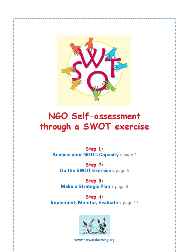 NGO Self-Assessment Through A SWOT Exercise | PDF | Swot Analysis | Non ...