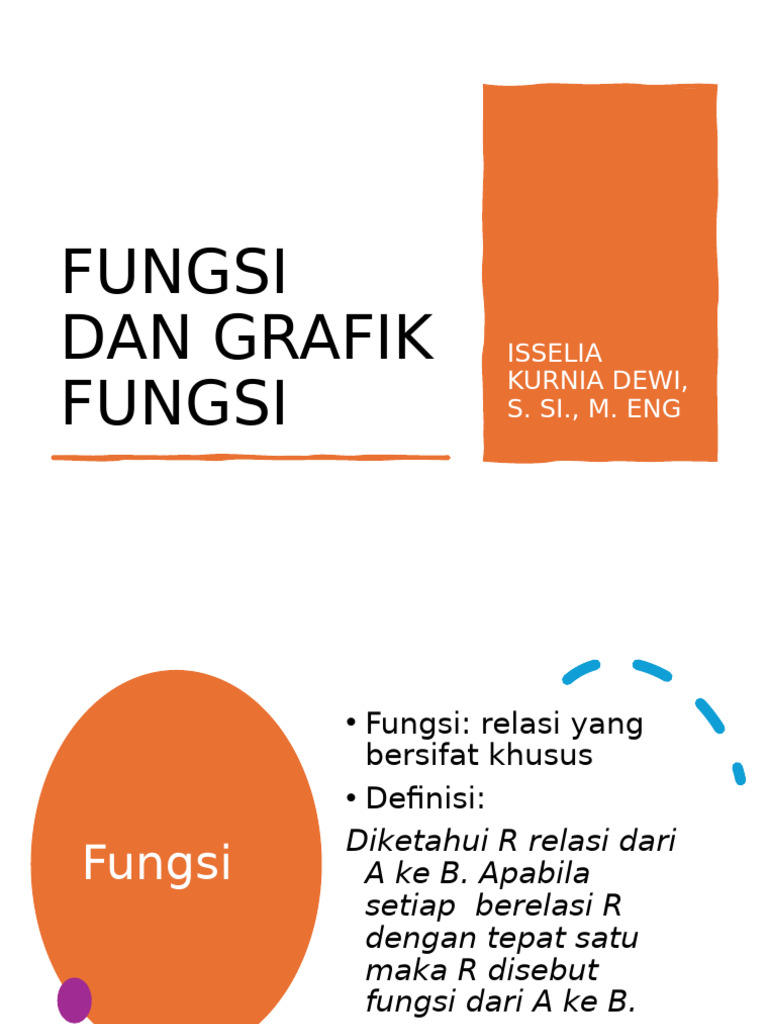 Fungsi dan Grafik: Definisi & Contoh | PDF