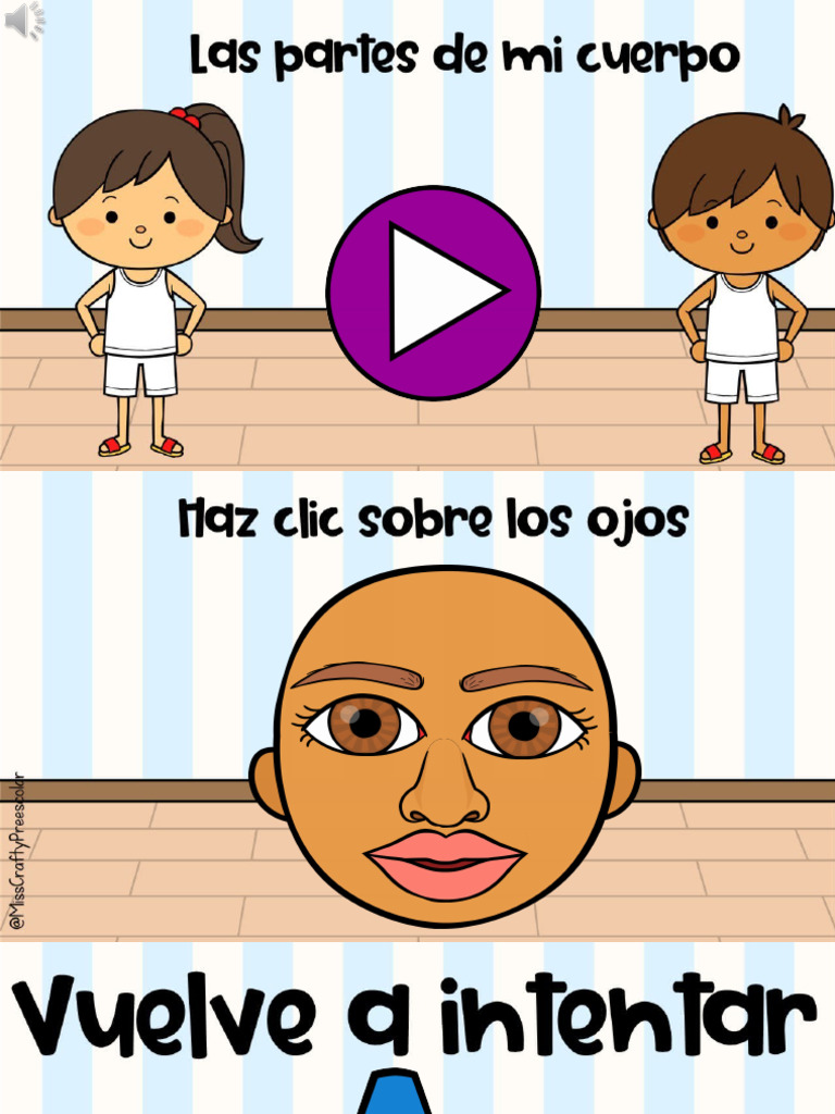Las Partes de Mi Cuerpo | PDF
