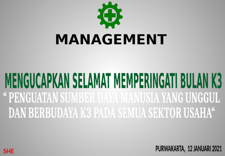 Spanduk Bulan k3 2021 | PDF