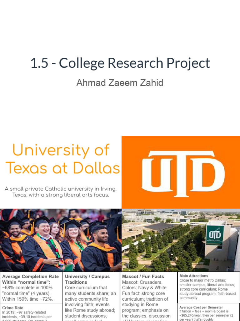 College Research Project Overview | PDF | University Of California | Sat