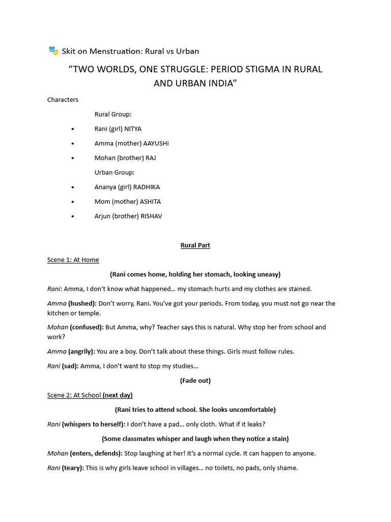 Skit | PDF