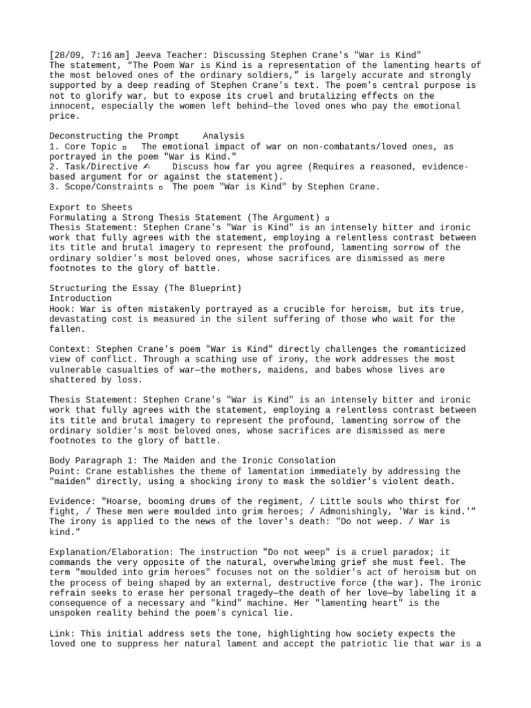 Notes_251004_144003 | PDF | Grief | Stephen Crane