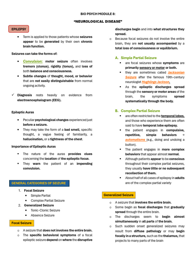Bio Psych Module 8 | PDF | Apolipoprotein E | Alzheimer's Disease