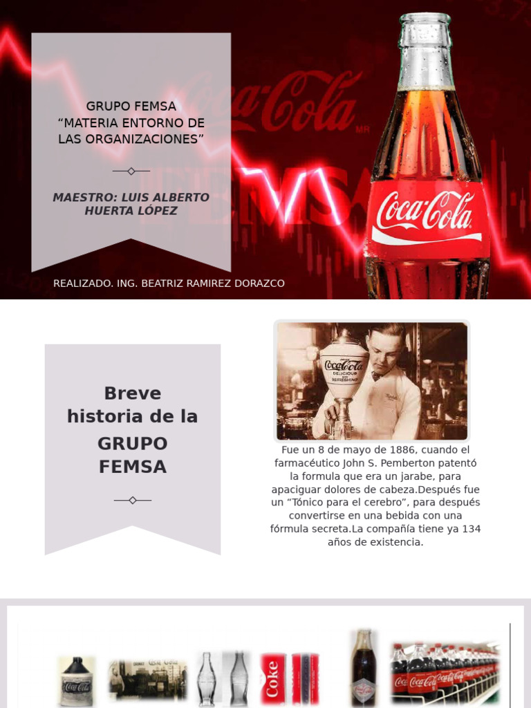 Grupo Femsa | PDF | Marketing | Coca Cola
