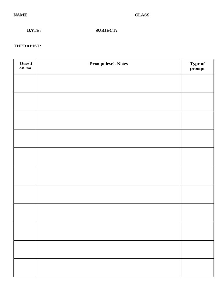 New Prompt Level | PDF