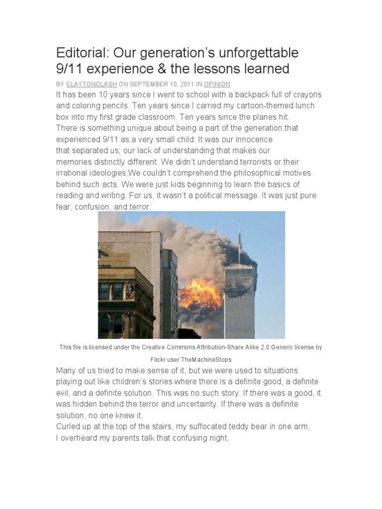 Olash 9-11 Editorial | PDF | September 11 Attacks
