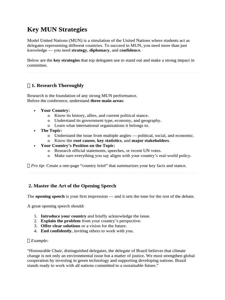 Mun | PDF