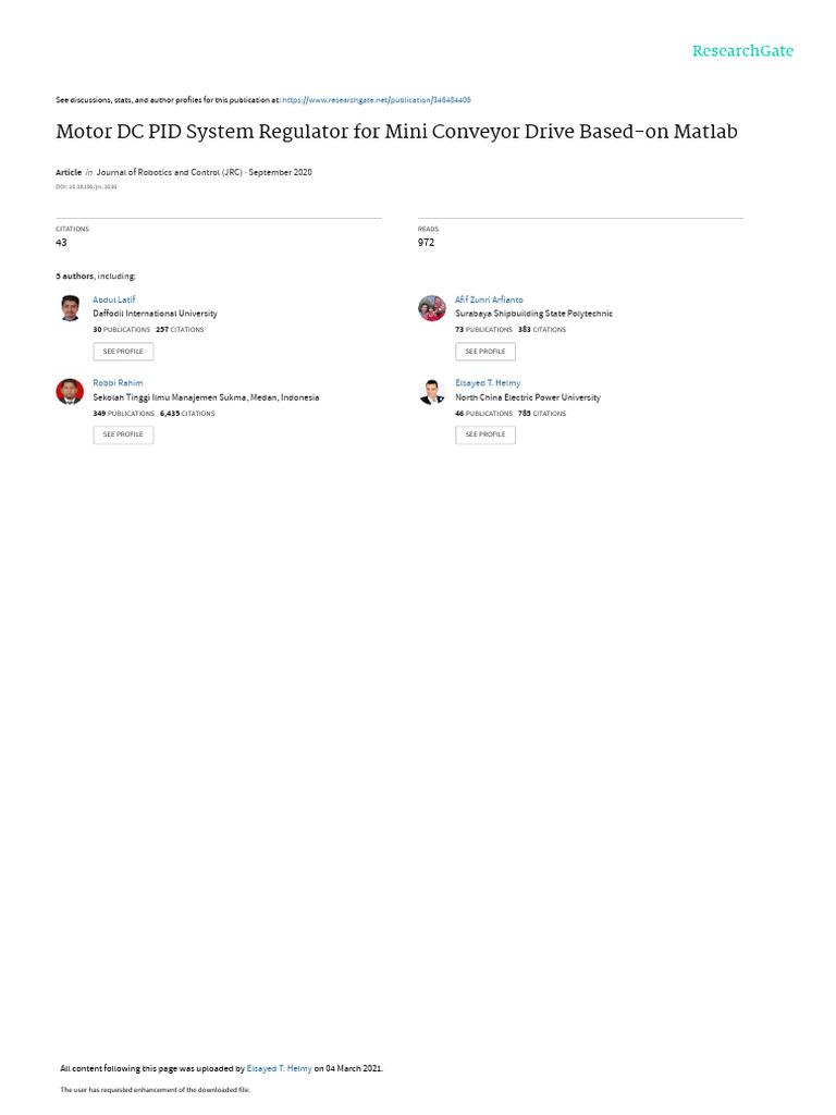 pidcontrol | PDF | Control Theory | Electrical Engineering