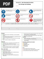 Fuel Storage and Handling Safety Guide | PDF | Prevention | Safety