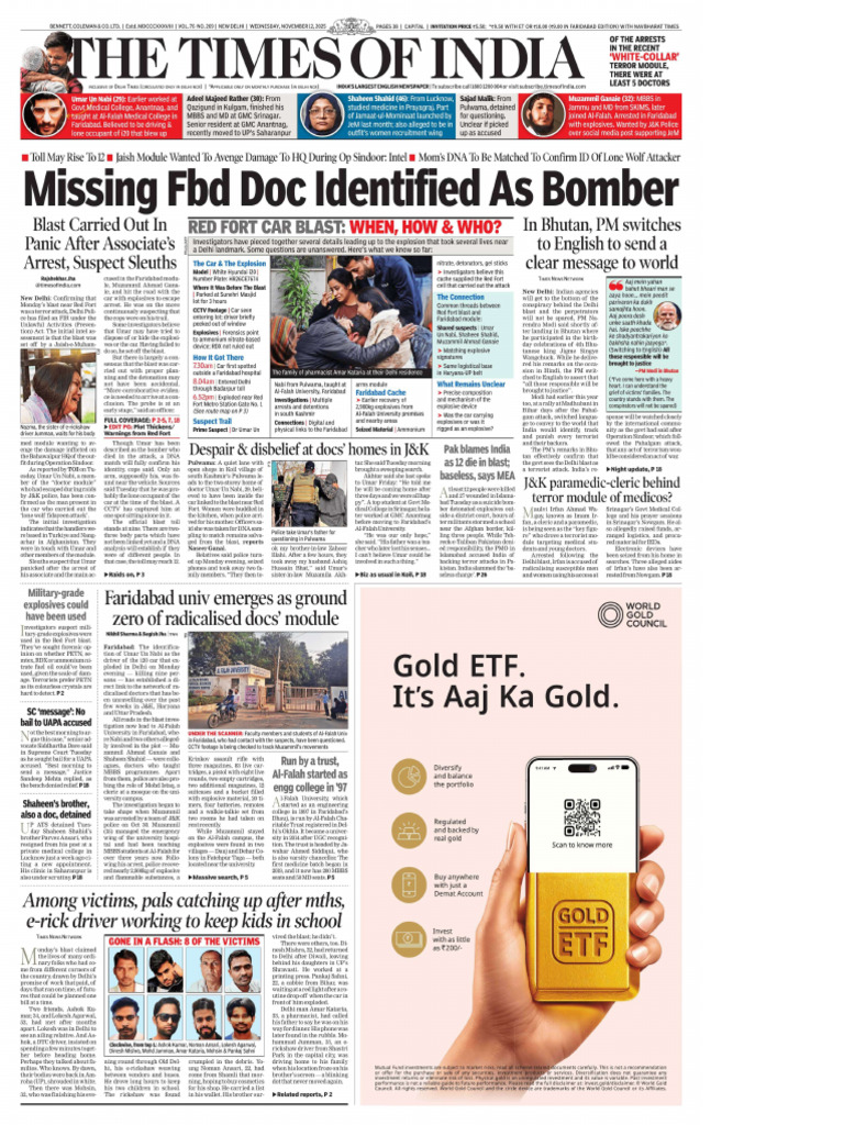 12.11.25 Times of India | PDF
