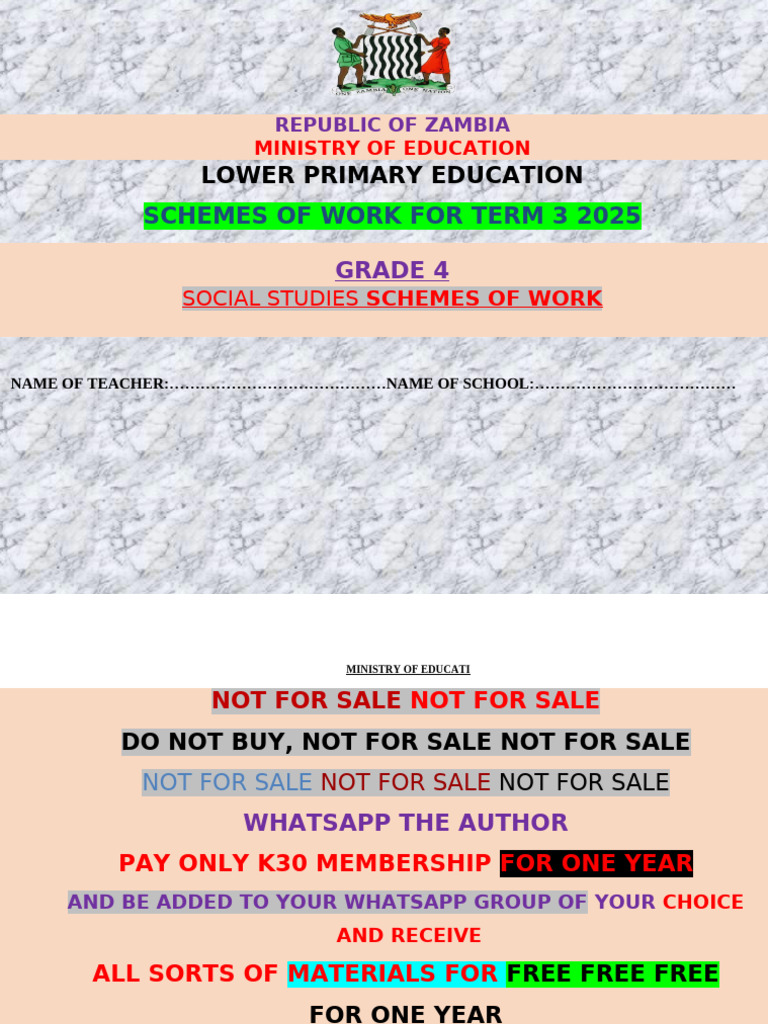 Grade 4 Social Studies Term 3 Plan | PDF | Compassion | Spirituality