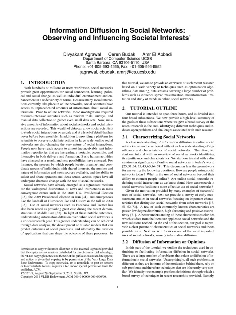 Social Networks | PDF | Social Network | Social Media