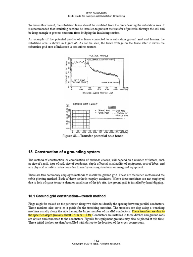 IEEE 80-2013 Guide on Substation Grounding | PDF | Electricity | Power ...