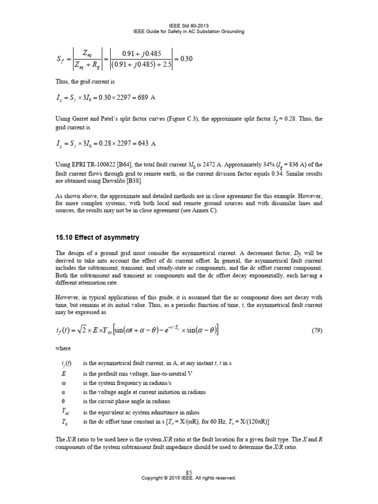 IEEE Guide for AC Substation Grounding | PDF | Alternating Current ...