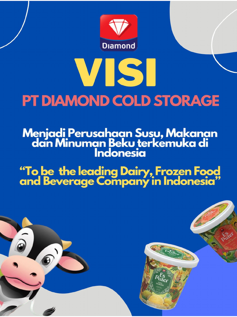Visi, Misi, Kebijakan Mutu, Keamanan Pangan Dan Halal PT Diamond Cold ...