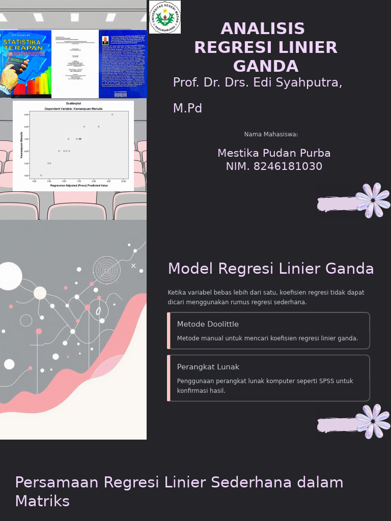 Analisis Regresi Linier Ganda | PDF