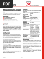 Conbextra EP65 Plus Epoxy Grout Guide | PDF | Epoxy | Strength Of Materials