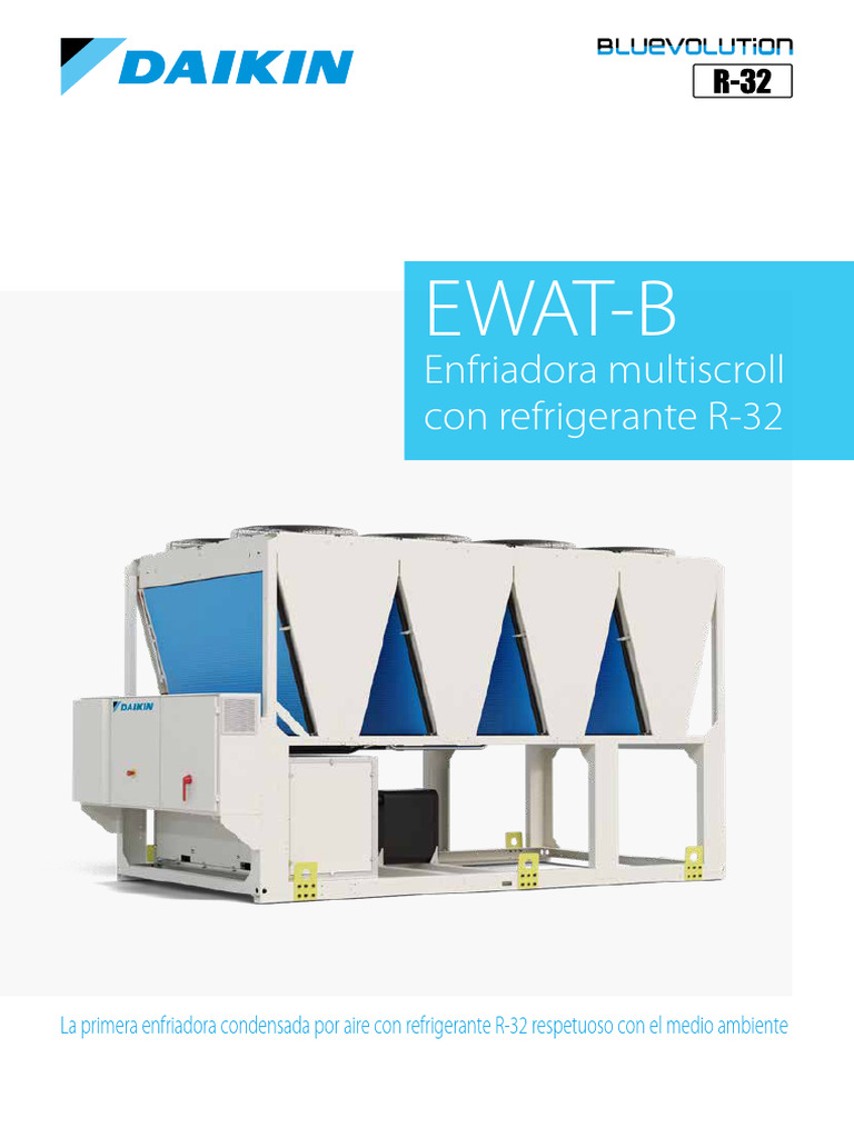 EWAT-B - Product Profile ECPES18-406 Spanish | PDF | Refrigerante | Uso ...