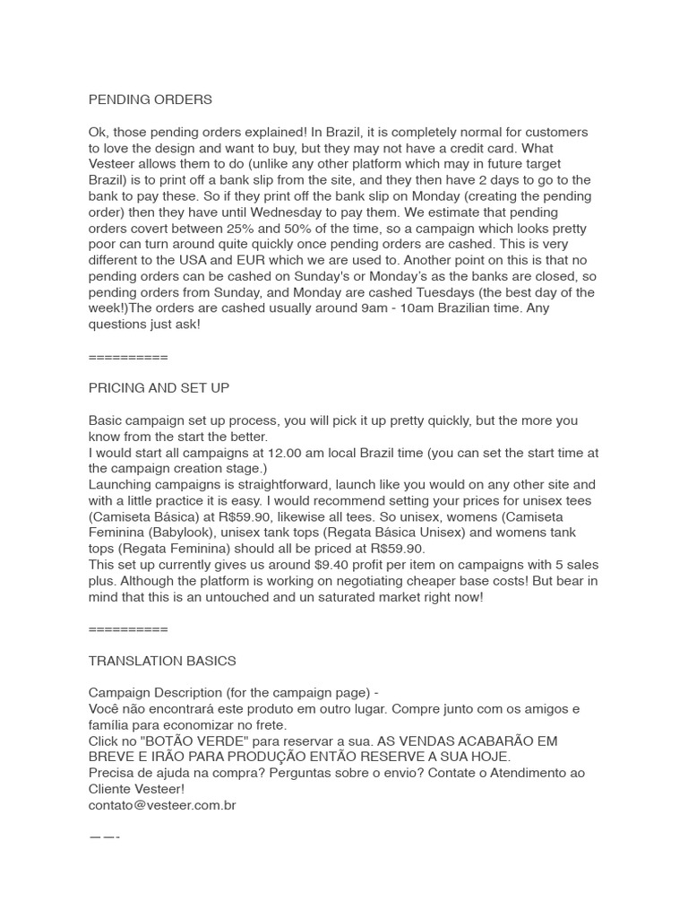 Brazil Basics | PDF