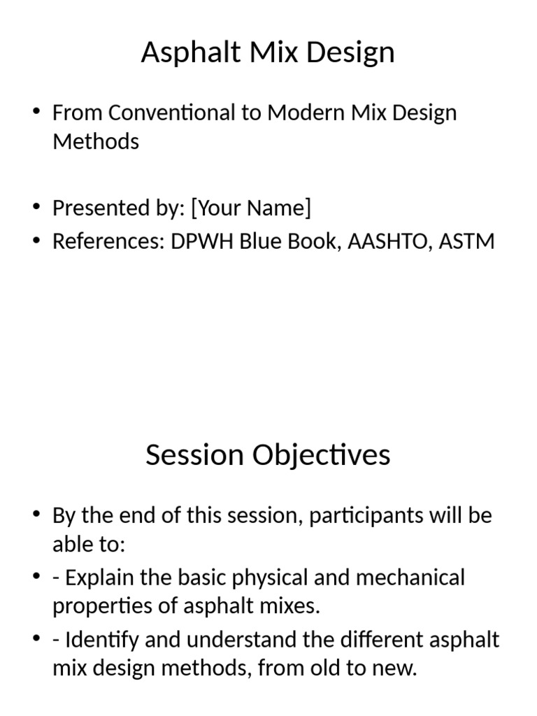 Asphalt Mix Design: Methods & Importance | PDF | Road Surface | Materials