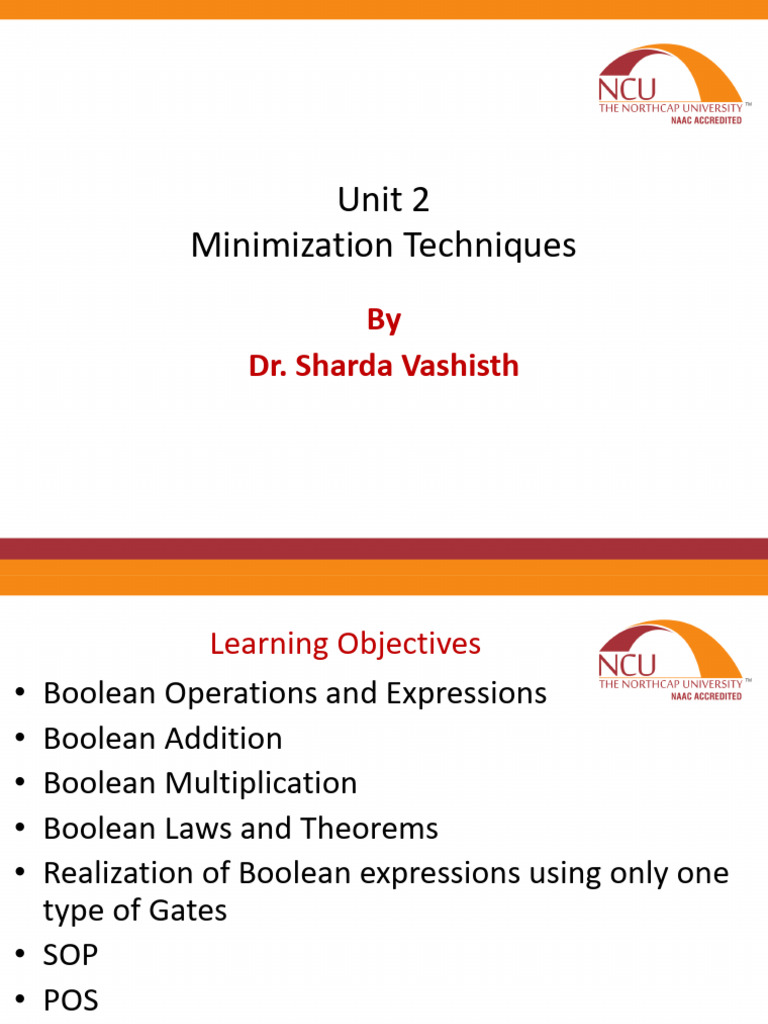 Boolean Algebra and K-Map 2 | PDF | Boolean Algebra | Teaching Mathematics
