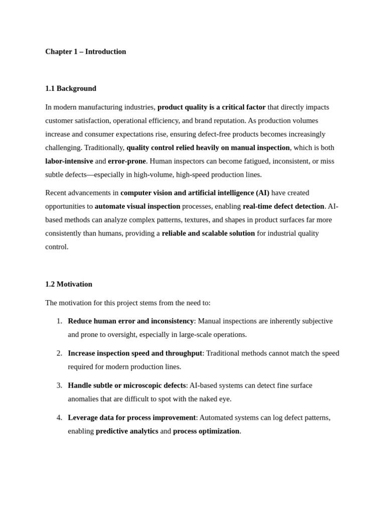 AI-Driven Defect Detection in Manufacturing | PDF | Deep Learning ...