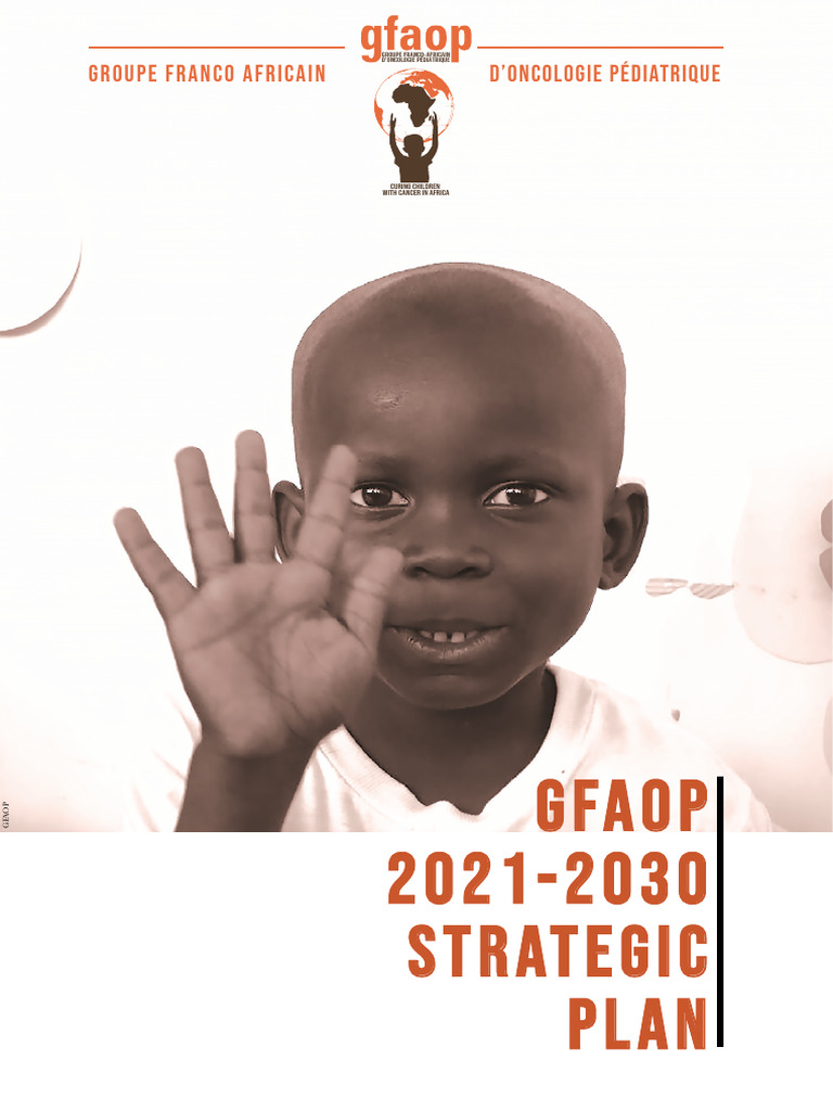 GFAOP Strategic Plan 2021-2030 EN - (x100) | PDF | Pharmacy | Oncology