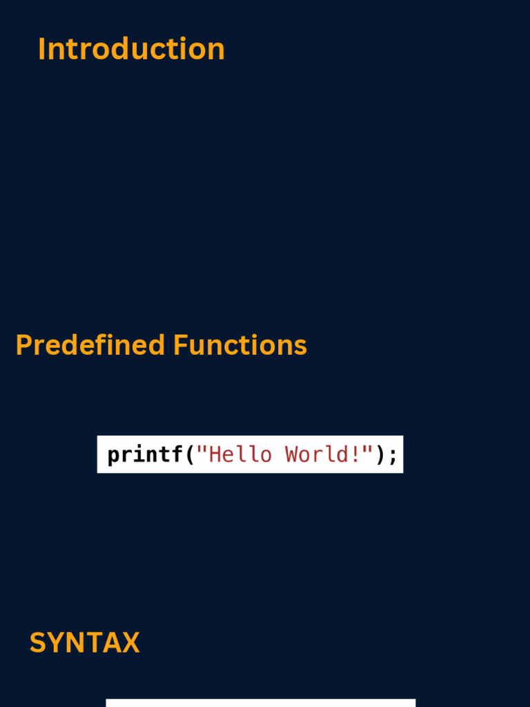 Functions | PDF