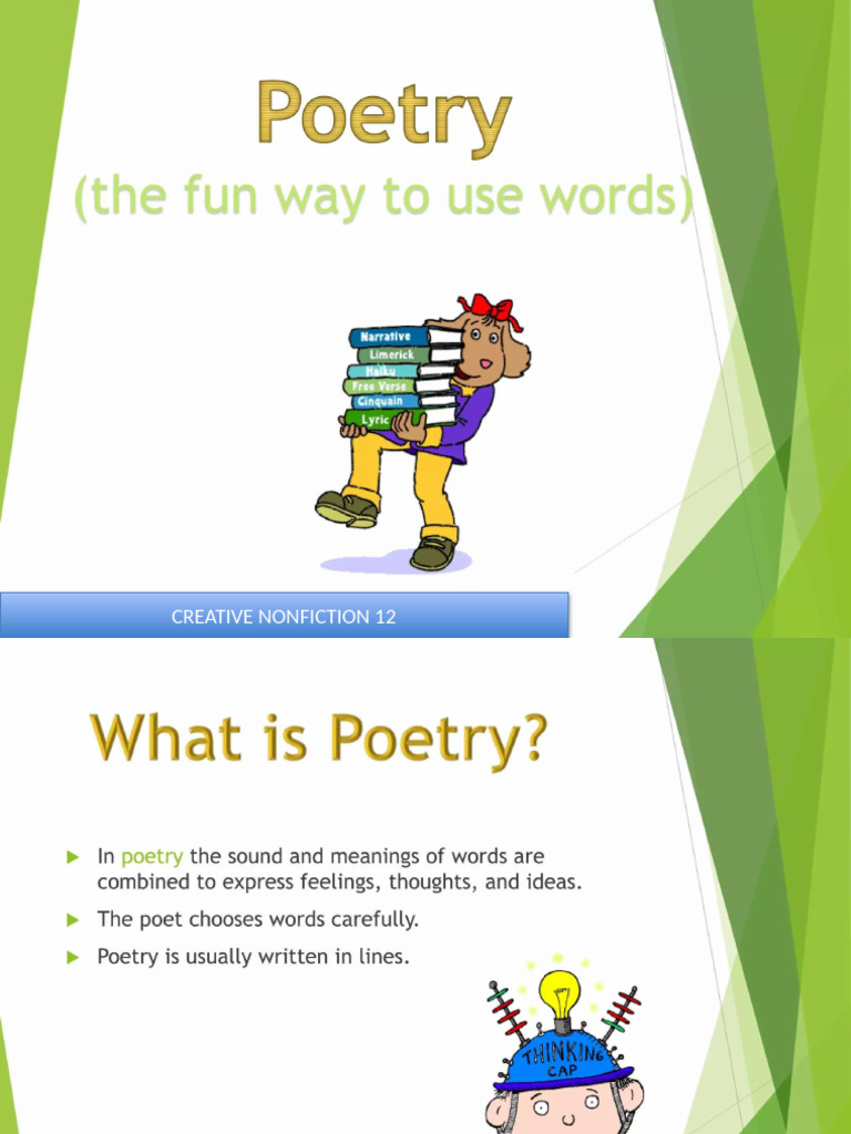 Types of Poetry | PDF