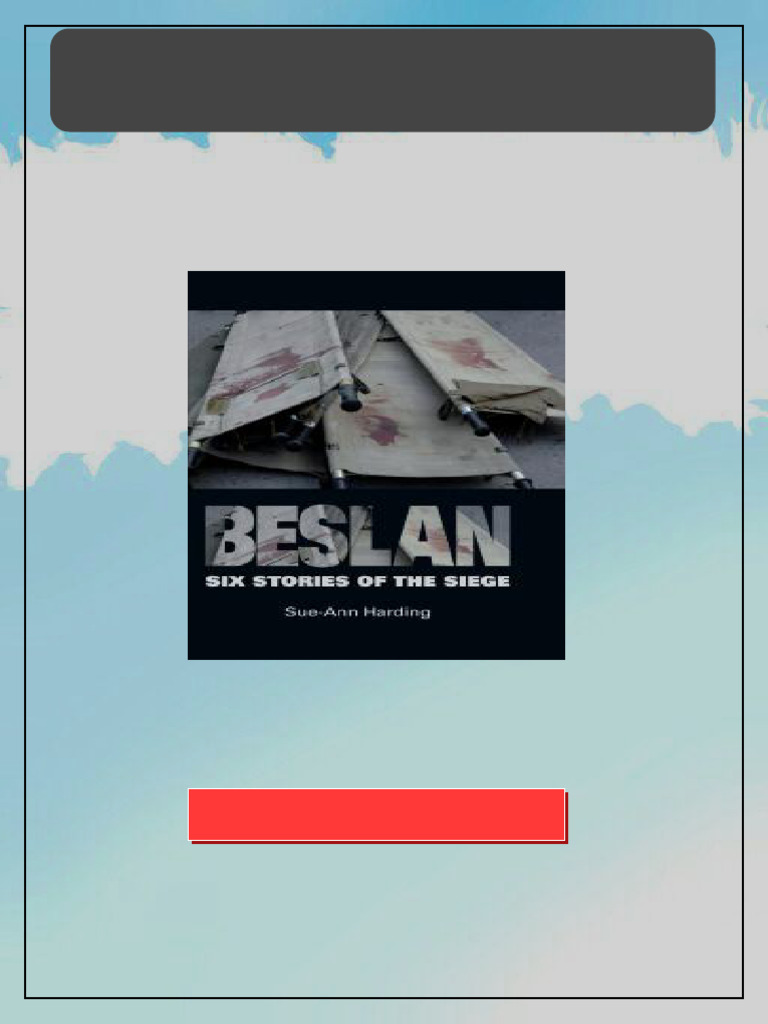 Beslan Six Stories of the Siege 1st Edition Sue-Ann Harding available ...